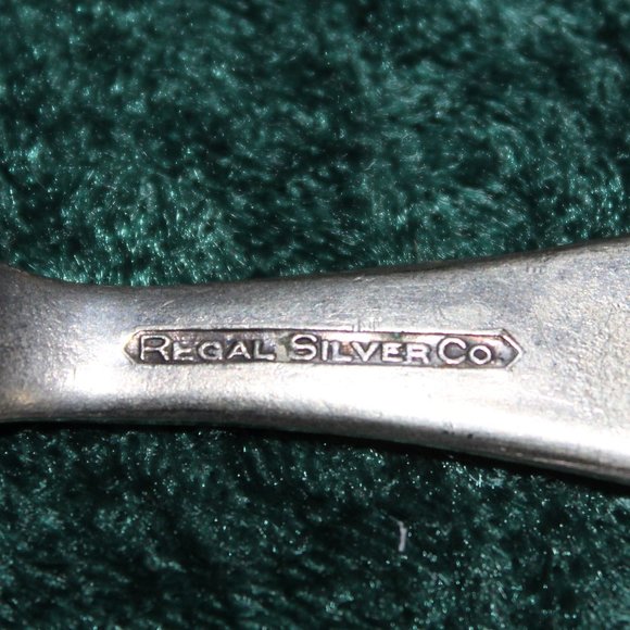 Regal Silver Co | Dining | Antique Puss In Boots Baby Fork Silverplate ...